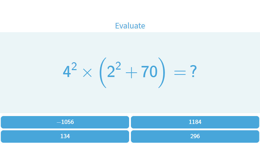 Grade 7 - Practice with Math Games